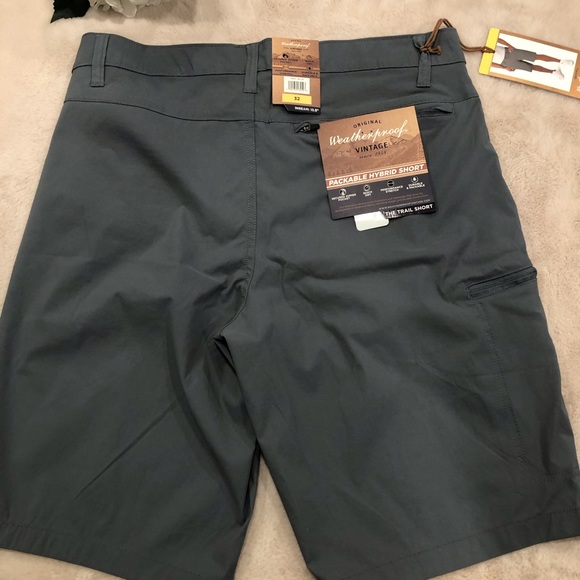 Weatherproof | Shorts | Weatherproof Vintage Mens Packable Hybrid Trail ...